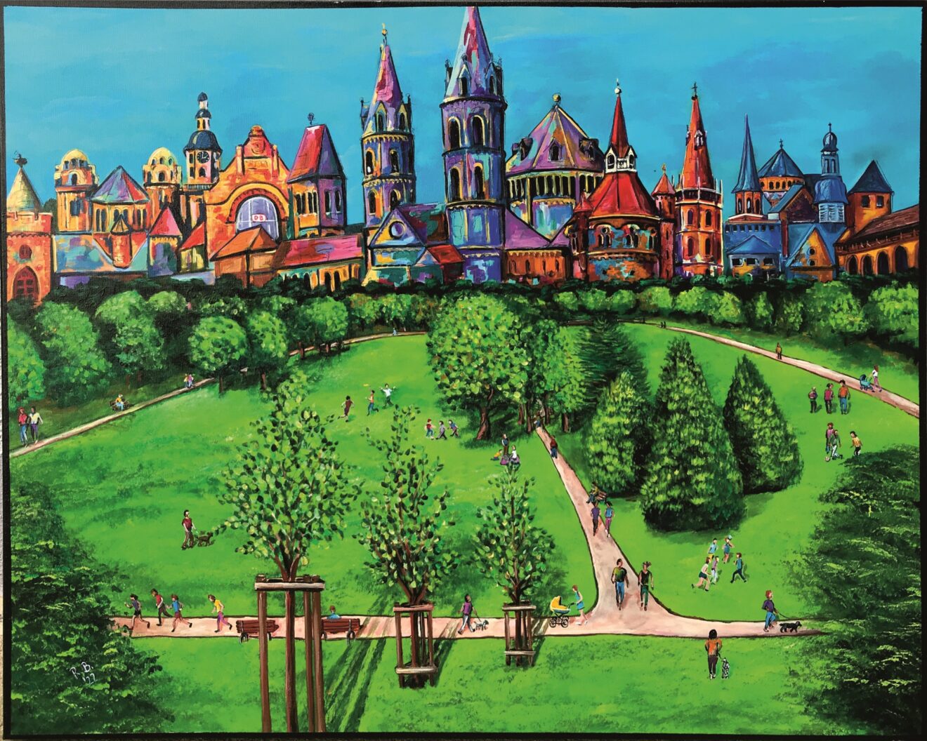 Robert Bitsch WORMS IN FARBE Vernissage zur Ausstellung am 1.2. - WO ...