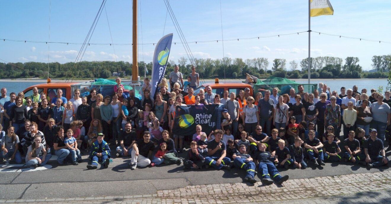 Rhine Clean Up in Worms am 9. September 2023 - Helferinnen und Helfer ...